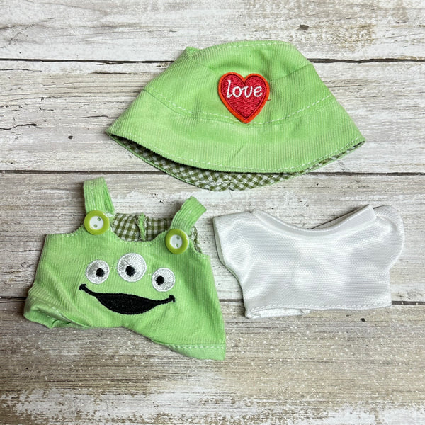 Labubu Green Monster Outfits Cloth – POPNATION
